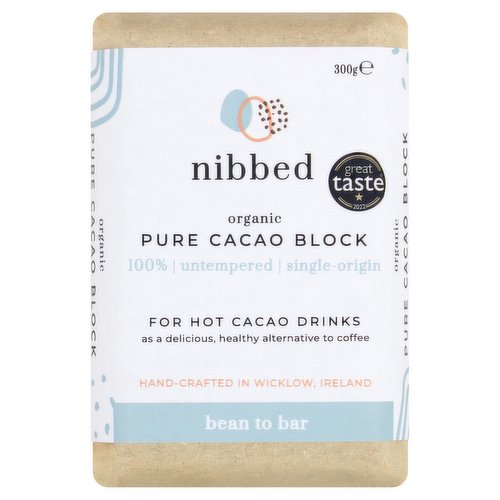 Nibbed Organic Pure Cacao Block 300g - Dunnes Stores