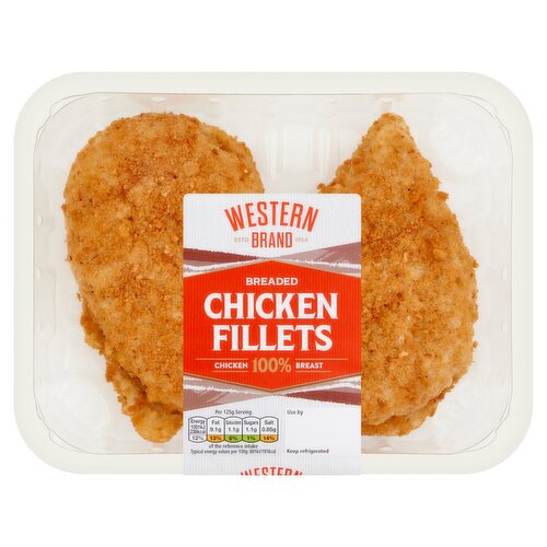 Western Brand Breaded Chicken Fillets 500g - Dunnes Stores