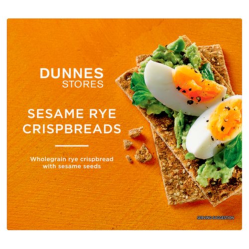 Dunnes Stores Sesame Rye Crispbreads 250g - Dunnes Stores