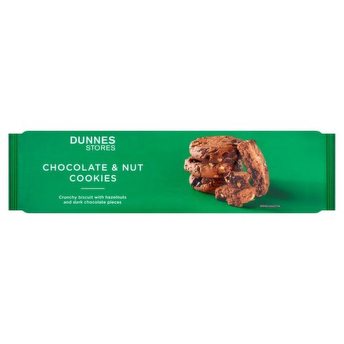 Dunnes Stores Chocolate & Nut Cookies 225g - Dunnes Stores