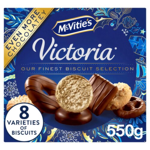 McVitie's Victoria Chocolate Biscuits Christmas Selection 550g - Dunnes ...