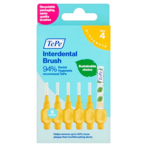 TePe Interdental Brush Size 4 - Dunnes Stores