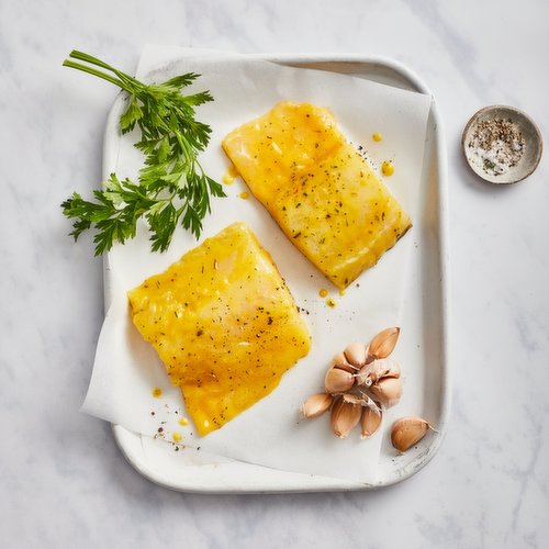 Dunnes Stores Fishmonger Garlic & Herb Cod Fillet 160g - Dunnes Stores