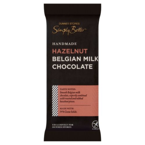 Dunnes Stores Simply Better Handmade Hazelnut Belgian Milk Chocolate ...