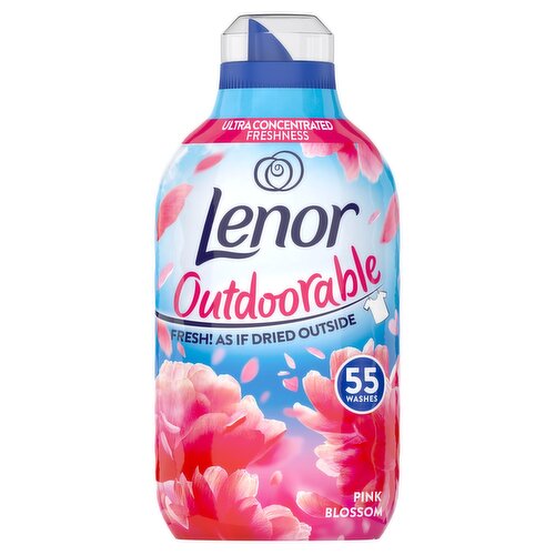 Lenor Outdoorable Fabric Conditioner Pink Blossom 55 Washes - Dunnes Stores