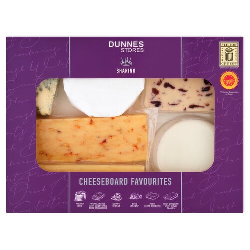 Dunnes Stores Sharing Cheeseboard Favourites 500g - Dunnes Stores