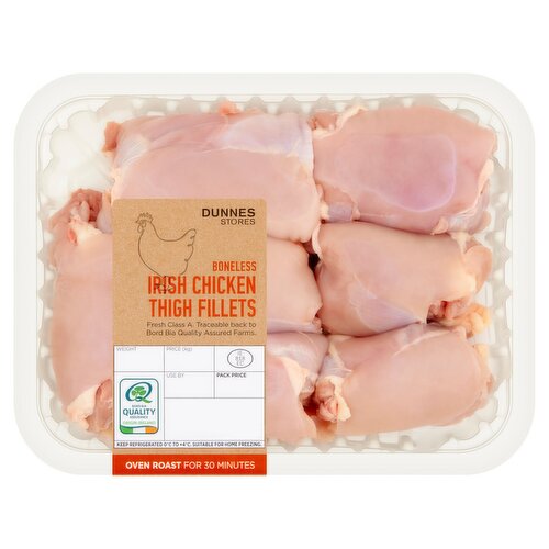 Dunnes Stores Boneless Irish Chicken Thigh Fillets 705g - Dunnes Stores