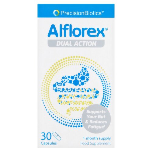 Alflorex Dual Action Food Supplement 30 Capsules - Dunnes Stores