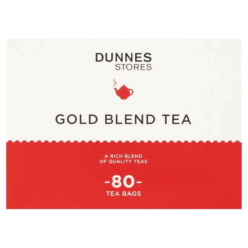 Dunnes Stores Gold Blend Tea 80 Tea Bags 250g - Dunnes Stores