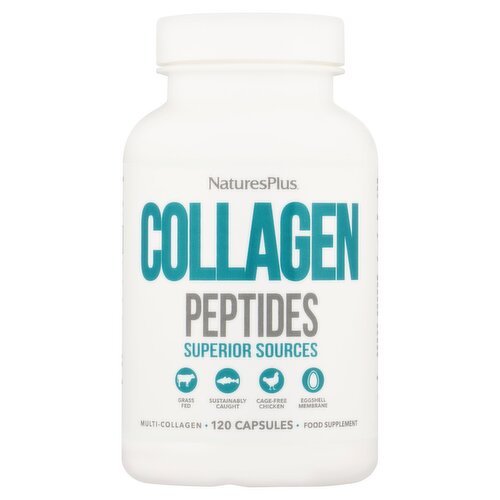 NaturesPlus Collagen Peptides 120 Capsules - Dunnes Stores
