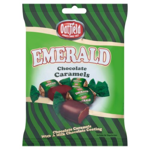 Oatfield Emerald Chocolate Caramels with a Milk Chocolate Coating 135g ...