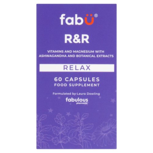 Fabu R&R Relax 60 Capsules 55g - Dunnes Stores