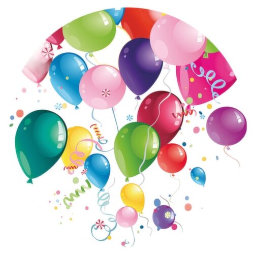 Balloon Plate - Dunnes Stores