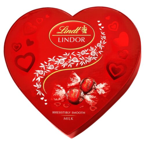 Lindt Lindor Milk Chocolate Truffles Heart Gift Box 200g - Dunnes Stores