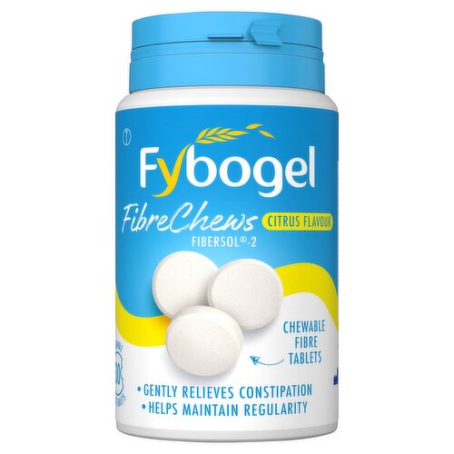 Fybogel FibreChews Citrus Flavour 30 Tablets - Dunnes Stores
