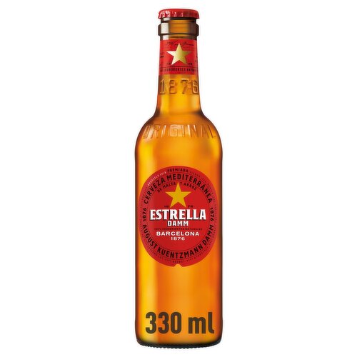 Estrella Damm Lager Beer 330ml Bottle - Dunnes Stores