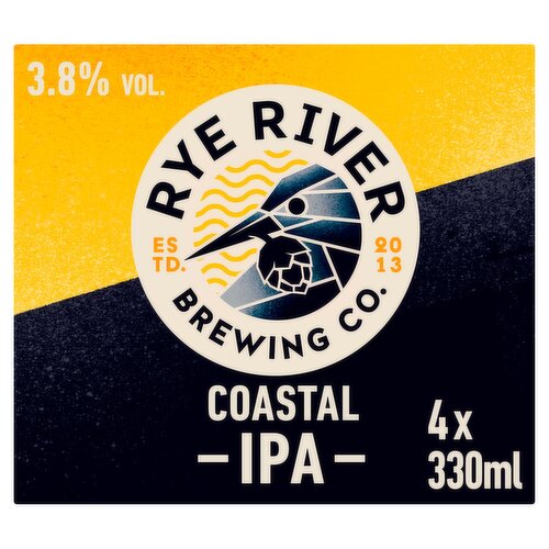 Rye River Brewing Co. Coastal IPA 4 x 330ml - Dunnes Stores