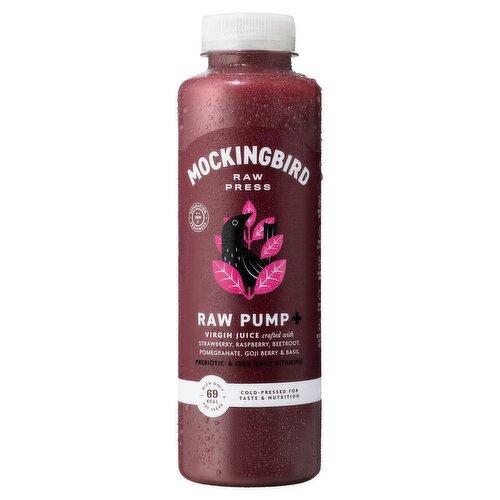 Mockingbird Raw Press Raw Pump+ Virgin Blend 500ml - Dunnes Stores