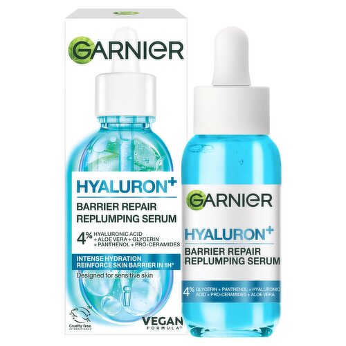 Garnier Hyaluron+ Barrier Repair Replumping Serum - Dunnes Stores