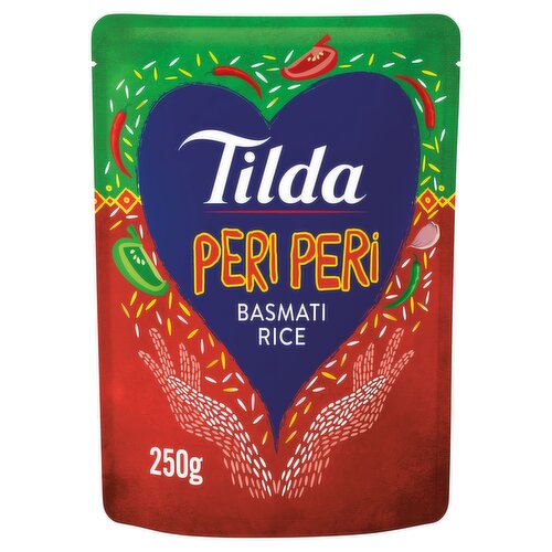 Tilda Microwave Peri Peri Basmati Rice 250g - Dunnes Stores