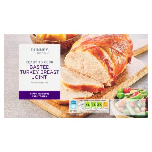 Dunnes Stores Ready to Cook Basted Turkey Breast Joint - Perfect for ...