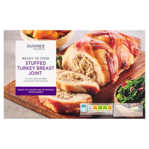 Dunnes Stores Stuffed Turkey Breast Joint 1.2kg - Dunnes Stores