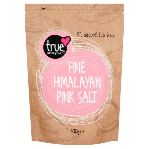 True Fine Himalayan Pink Salt 500g - Dunnes Stores