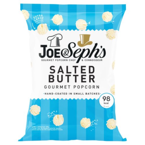 Joe & Seph's Salted Butter Gourmet Popcorn 55g - Dunnes Stores