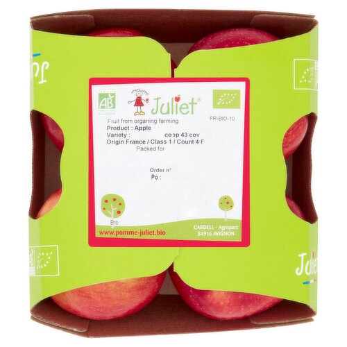 Organic Apple Juliet 4pk - Dunnes Stores