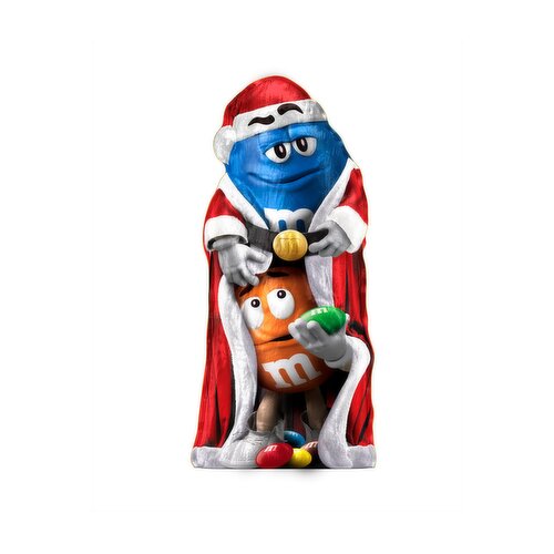 M&M’s Milk Chocolate Christmas Santa Shape with Mini Chocolate M&M’s ...