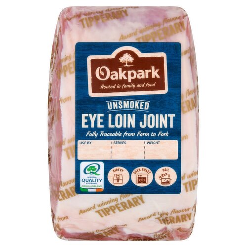 Oakpark Unsmoked Eye Loin Joint 720g - Dunnes Stores