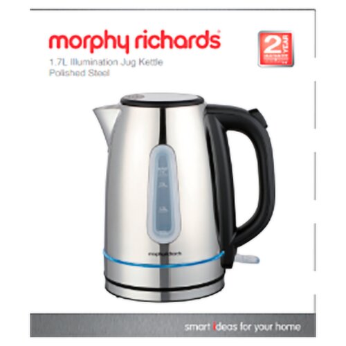 Morphy Richards Illumination Jug Kettle Eddentials 1.7 Litre - Dunnes Stores