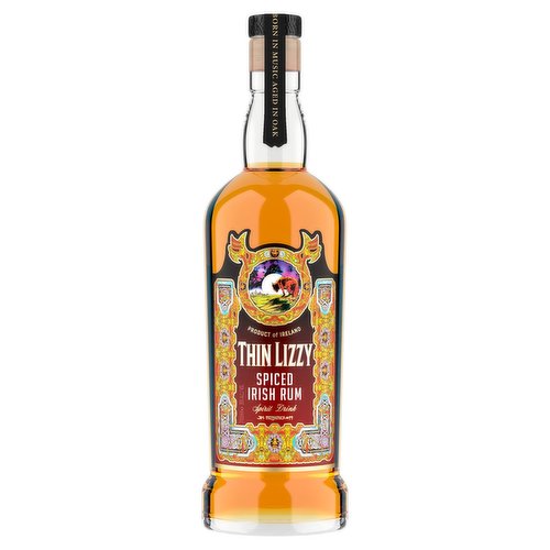 Thin Lizzy Spiced Irish Rum Spirit Drink 700ml - Dunnes Stores