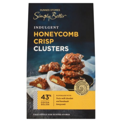 Dunnes Stores Simply Better Honeycomb Crisp Clusters 100g - Dunnes Stores