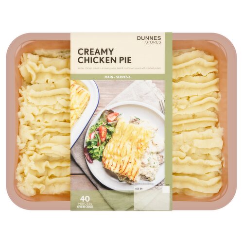 Dunnes Stores Creamy Chicken Pie 1kg - Dunnes Stores