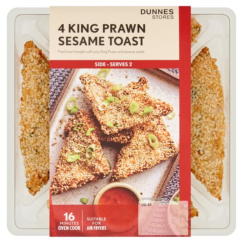 Dunnes Stores 4 King Prawn Sesame Toast 140g - Dunnes Stores