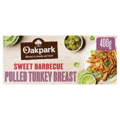 Oakpark Sweet Barbecue Pulled Turkey Breast 400g - Dunnes Stores