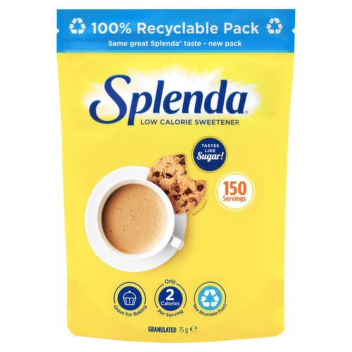 Splenda Granulated Low Calorie Sweetener 75g - Dunnes Stores