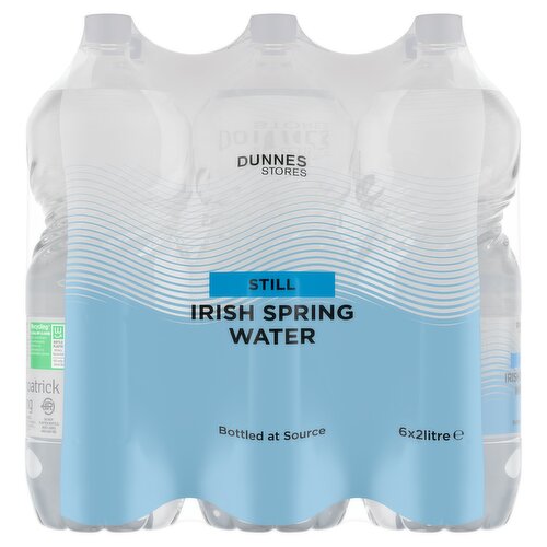 Dunnes Stores Still Irish Spring Water 6 x 2litre - Dunnes Stores