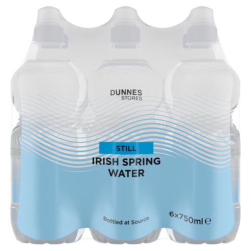 Dunnes Stores Still Irish Spring Water 6 x 750ml - Dunnes Stores