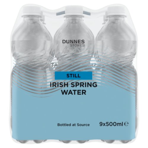 Dunnes Stores Still Irish Spring Water 9 x 500ml - Dunnes Stores