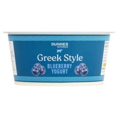 Dunnes Stores Greek Style Blueberry Yogurt 125g - Dunnes Stores