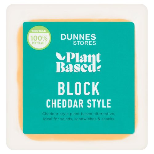 Dunnes Stores Plant Based Block Cheddar Style - Dunnes Stores