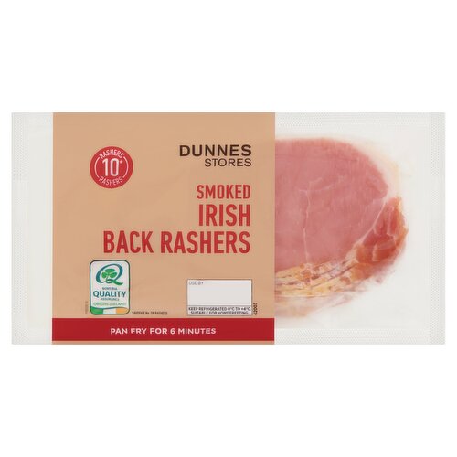 Dunnes Stores Smoked Irish Back Rashers 370g - Dunnes Stores
