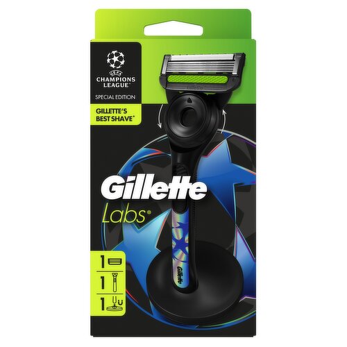 Gillette Labs With Exfoliating Bar Champion Gold Limited Edition Men's ...