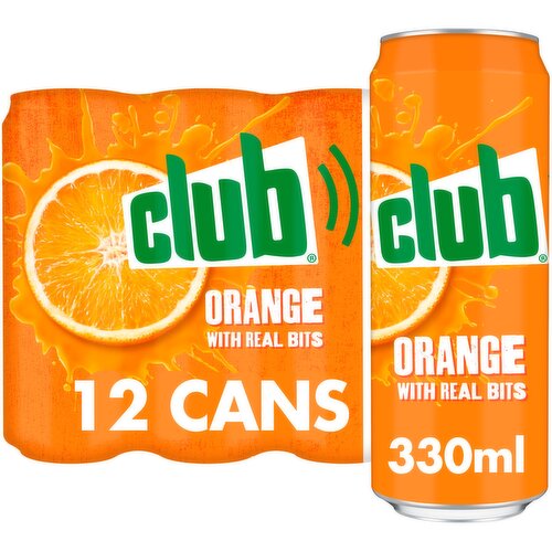 Club Orange Can 12 x 330ml - Dunnes Stores