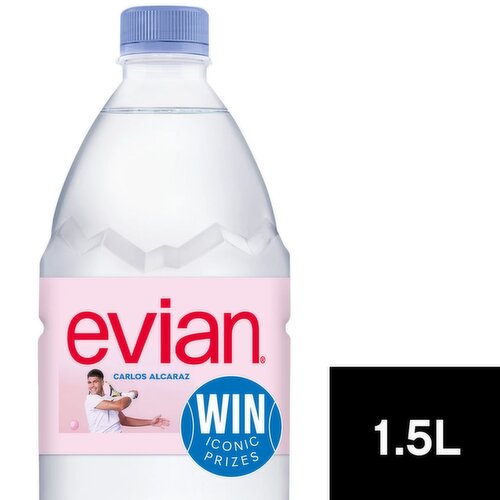 Evian Natural Bottled Mineral Still Water 1.5L - Dunnes Stores