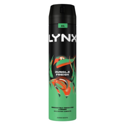 Lynx Jungle Fresh Aerosol Body Spray 250 ml - Dunnes Stores