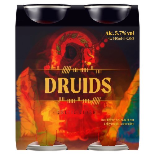Druids Celtic Cider 4 x 440ml - Dunnes Stores