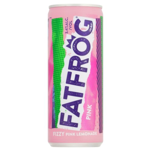 Fat Frog Fizzy Pink Lemonade 250ml - Dunnes Stores